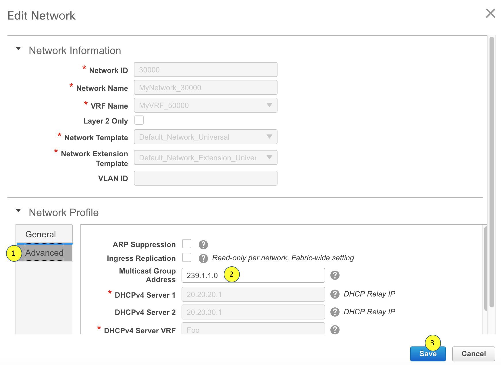 Cisco DCNM LAN Fabric Configuration Guide, Release 11.1(1) - Control ...