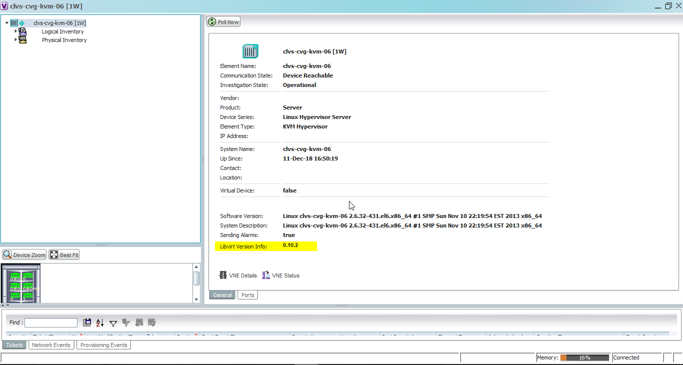 Cisco Prime Network Customization Guide, 5.2 - Support of KVM Hypervisor using VCB Customization ...
