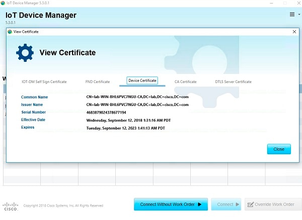 Cisco IoT Device Manager Installation and User Guide, Release 5.x ...