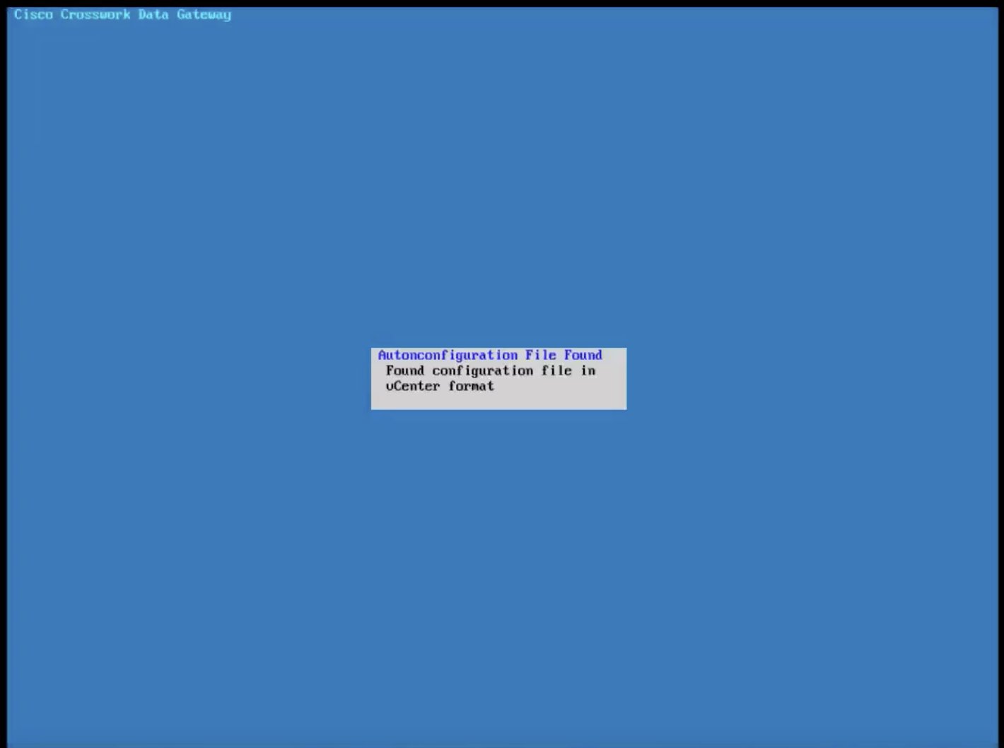 Cisco Crosswork Data Gateway 1.0 Installation Guide - Installing Cisco Crosswork Data Gateway ...