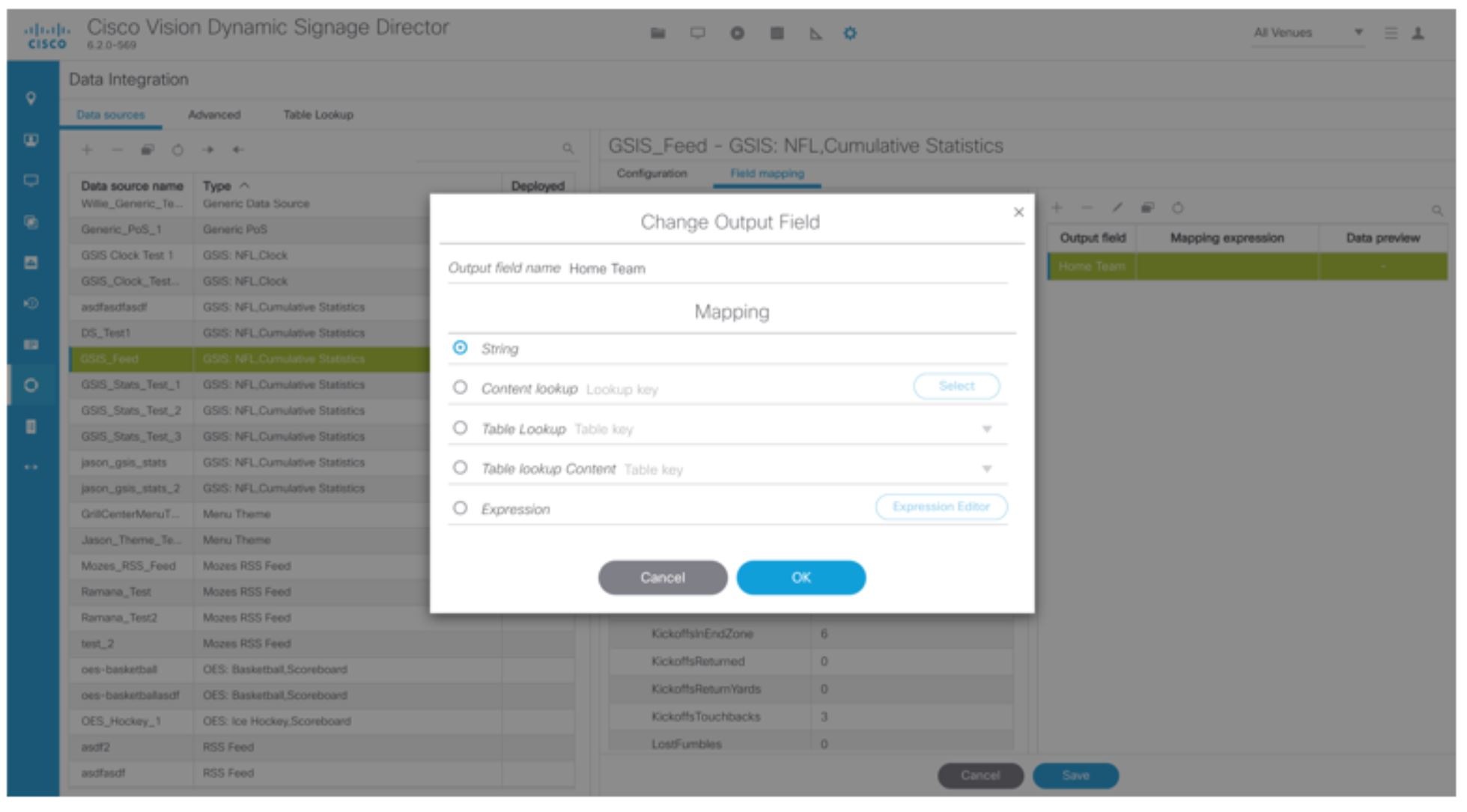 Release 6.2: Cisco Vision Director Data Integration Guide - Configuring ...