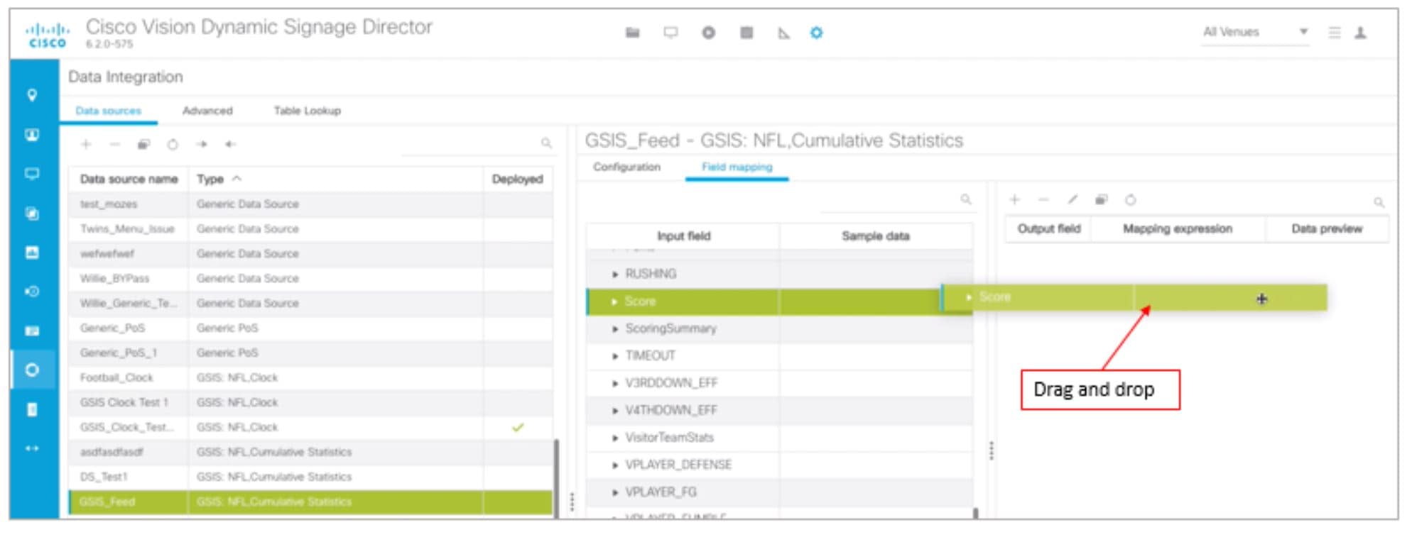 Release 6.2: Cisco Vision Director Data Integration Guide - Configuring ...