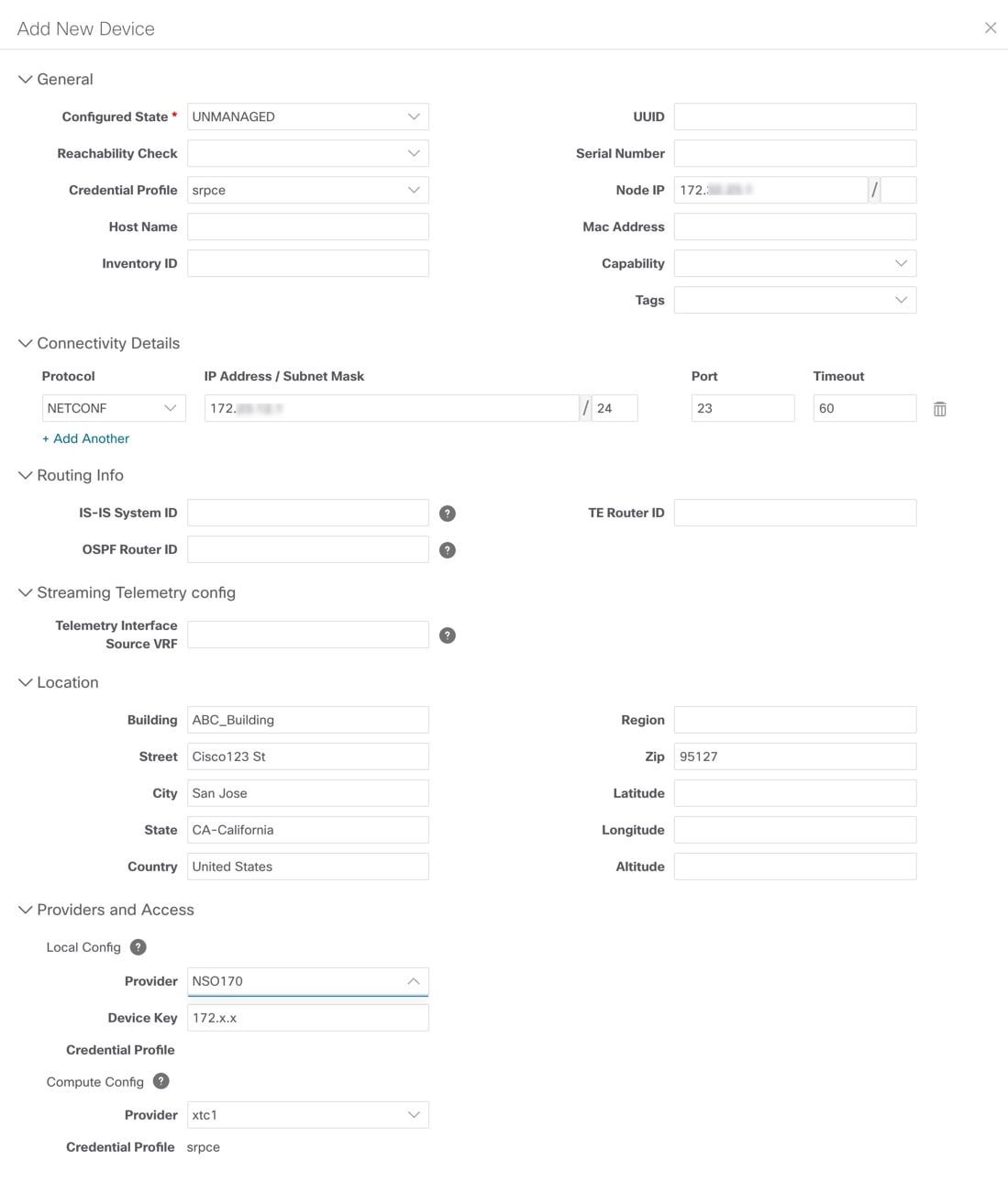Cisco Crosswork Optimization Engine 1.0 User Guide - Manage Inventory ...