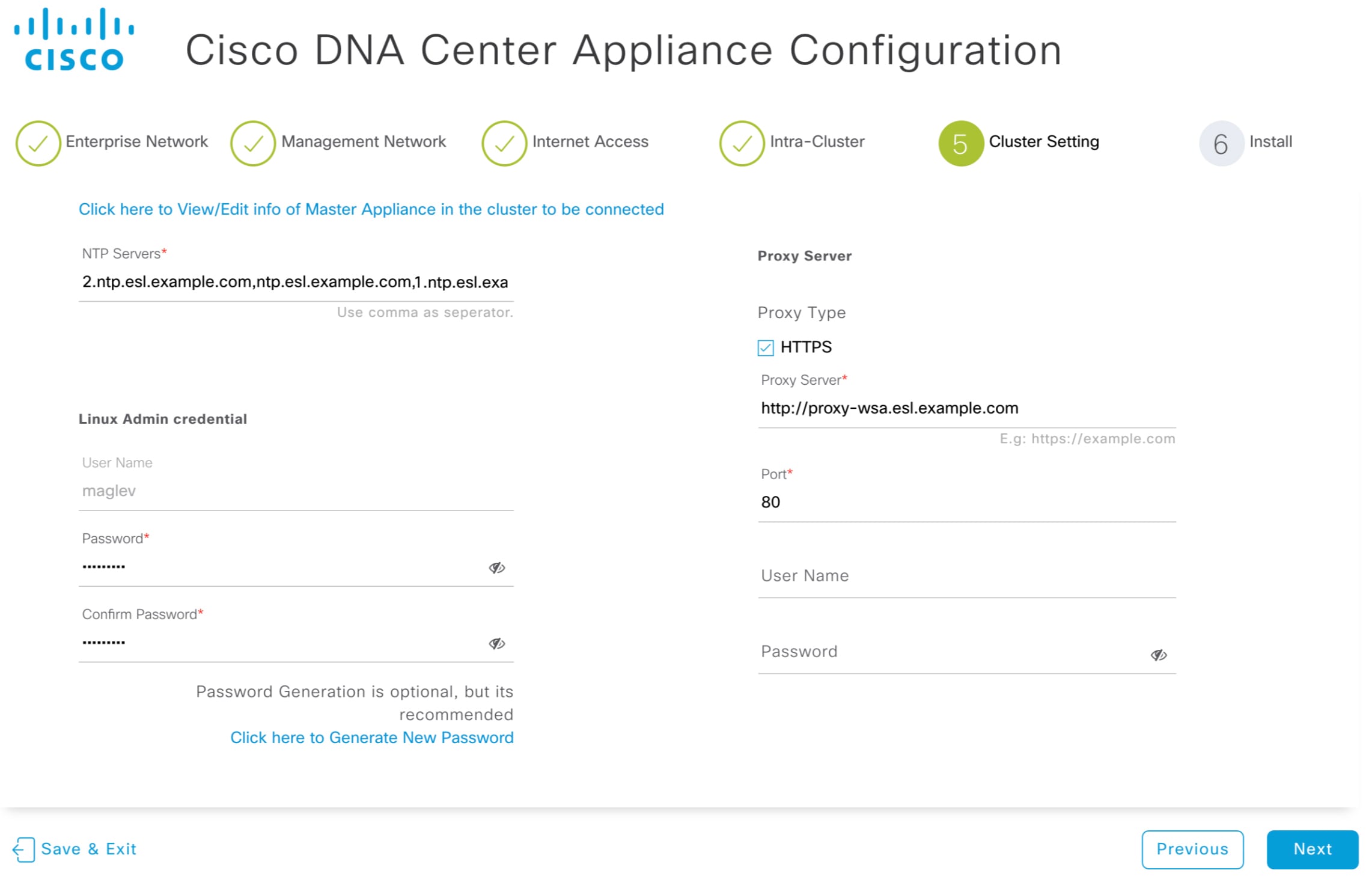 Cisco DNA Center Second-Generation Appliance Installation Guide ...