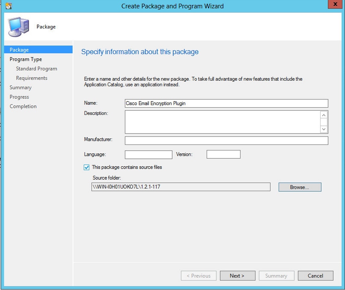 Cisco Secure Email Reporting Plug-in 1.1.0 管理者ガイド - 一括インストールの実行 [Cisco ...