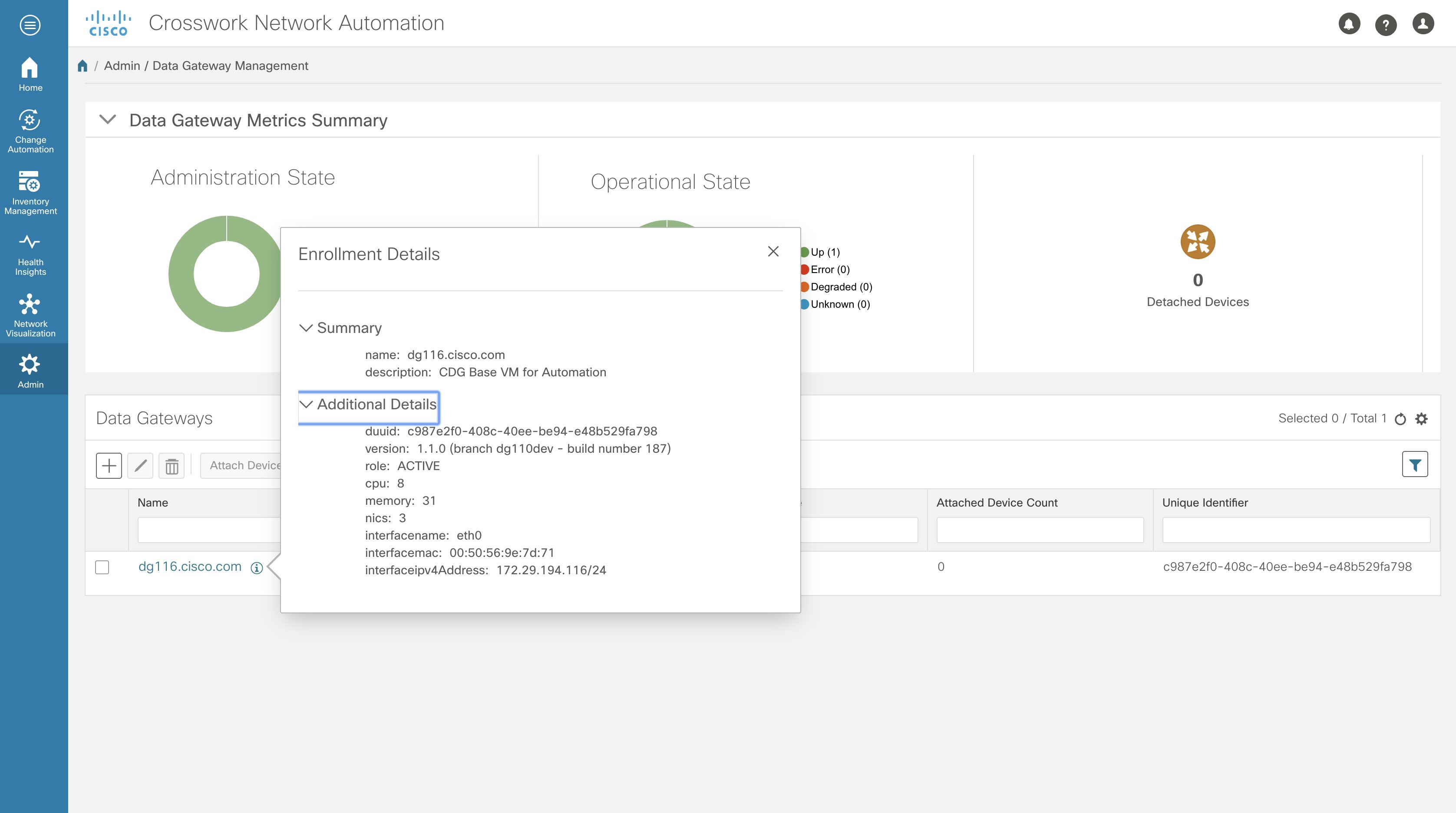 Cisco Crosswork Change Automation and Health Insights 3.2.2 User Guide ...