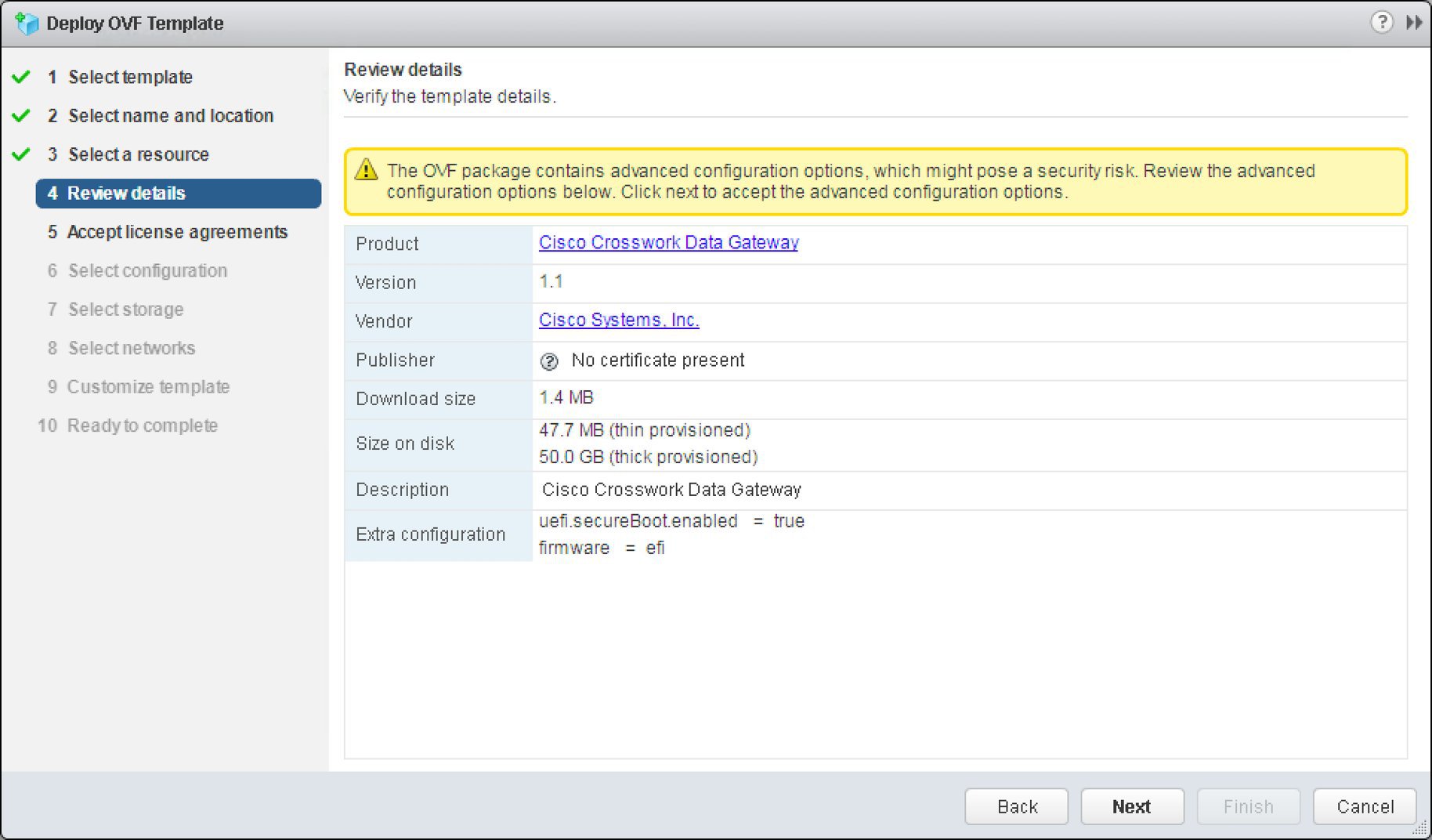 Cisco Crosswork Data Gateway 1.1.1 Installation and Customization Guide for Cloud Deployment ...