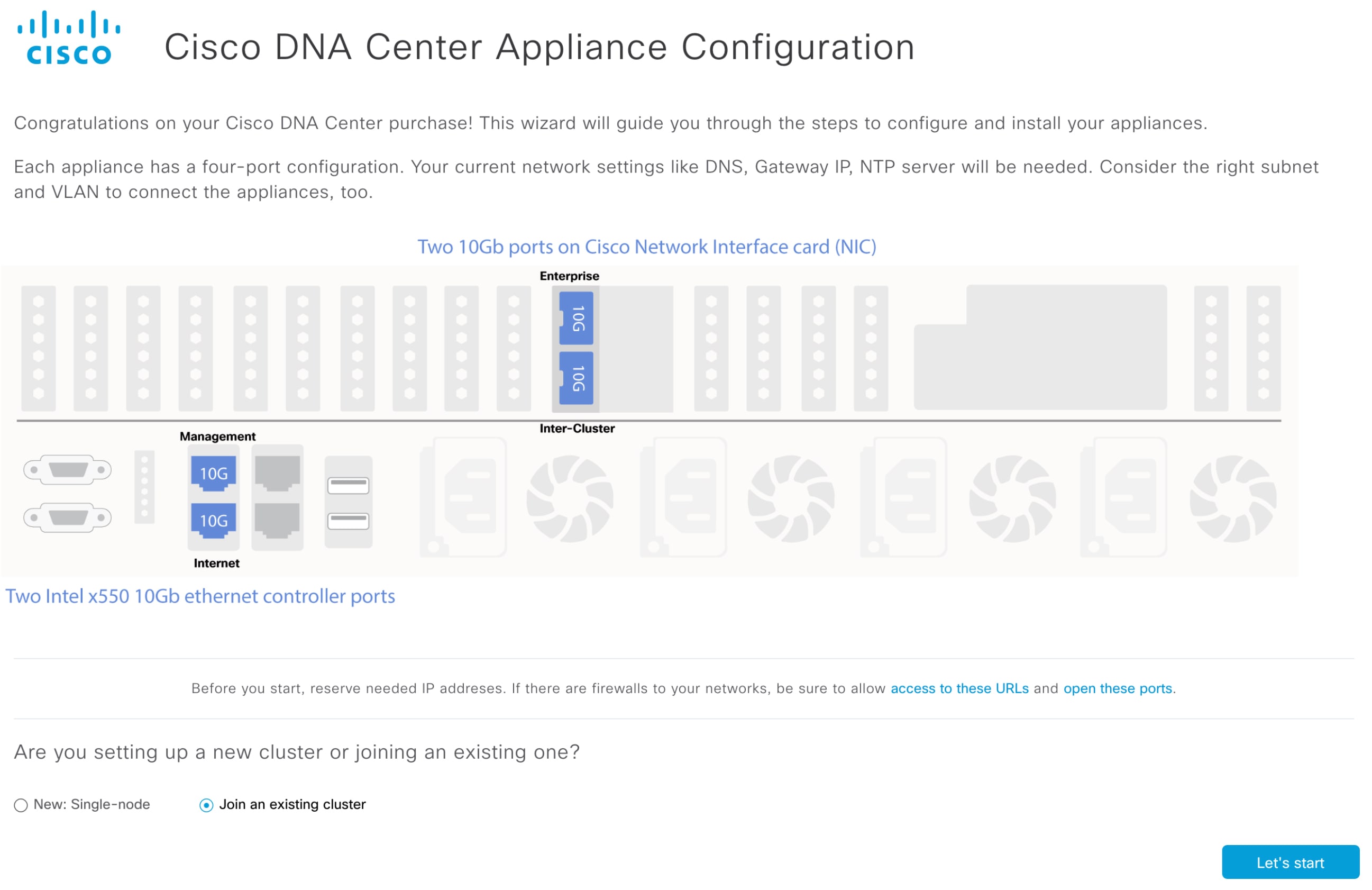 Cisco DNA Center Second-Generation Appliance Installation Guide ...
