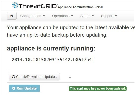 Cisco Threat Grid Appliance Setup and Configuration Guide Version 2.7 ...