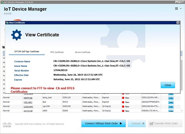 Cisco IoT Device Manager Installation and User Guide, Release 5.x ...