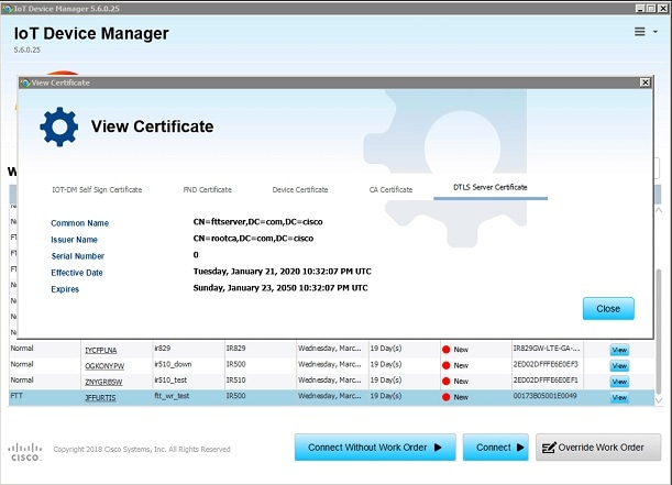 Cisco IoT Device Manager Installation and User Guide, Release 5.x ...
