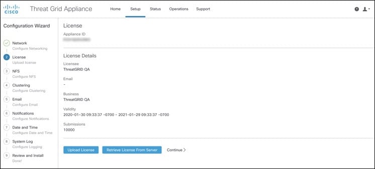 Cisco Threat Grid Appliance Getting Started Guide Version 2.11 - Admin UI Configuration [Cisco ...