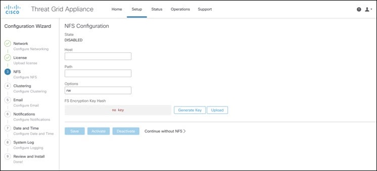 Cisco Threat Grid Appliance Getting Started Guide Version 2.11 - Admin UI Configuration [Cisco ...