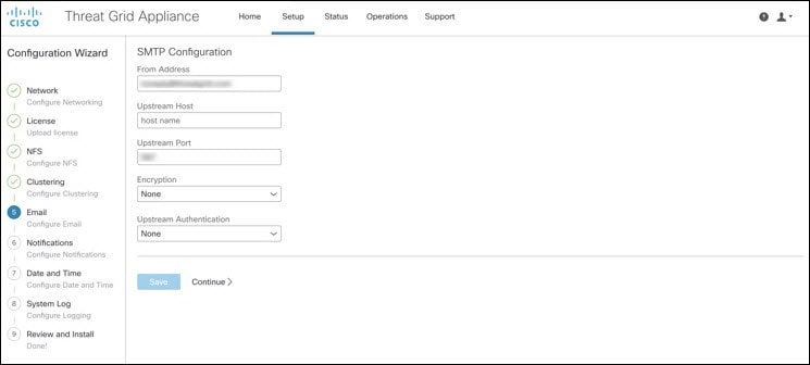 Cisco Threat Grid Appliance Getting Started Guide Version 2.11 - Admin UI Configuration [Cisco ...