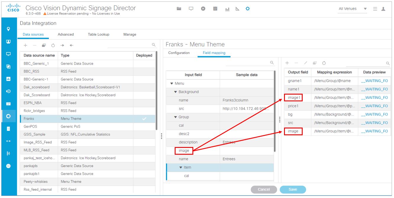 Release 6.3: Cisco Vision Director Data Integration Guide - Designing ...