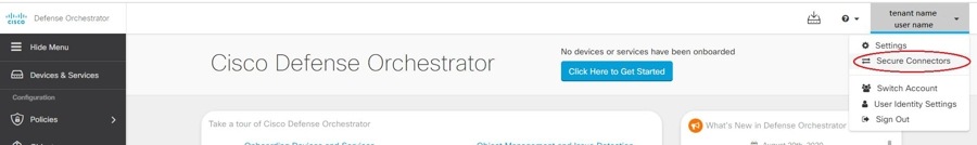 Managing ASA with Cisco Defense Orchestrator - Cisco Security Analytics and Logging [Cisco ...