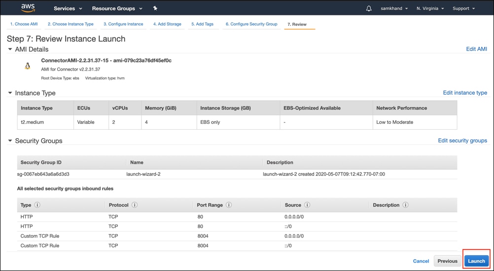 Cisco Spaces Connector Configuration Guide Cisco Spaces Connector Ami [cisco Spaces] Cisco