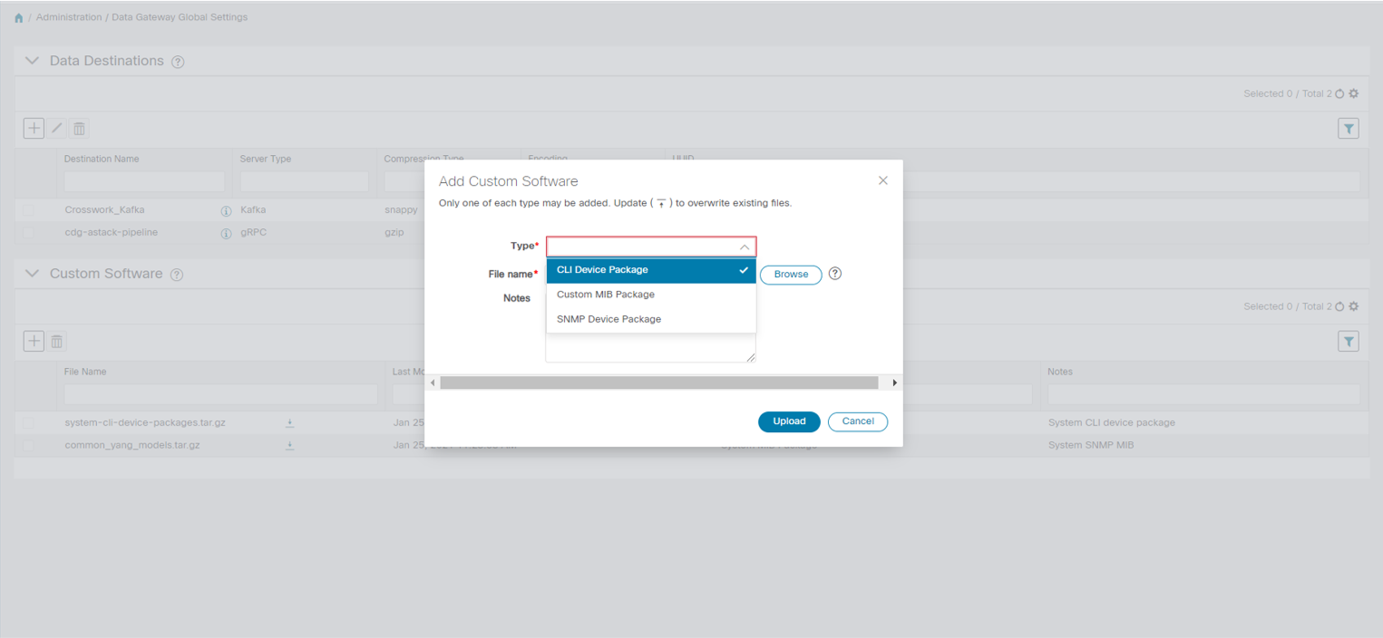 Cisco Crosswork Infrastructure 4 1 And Applications Administration Guide Cisco Crosswork Data