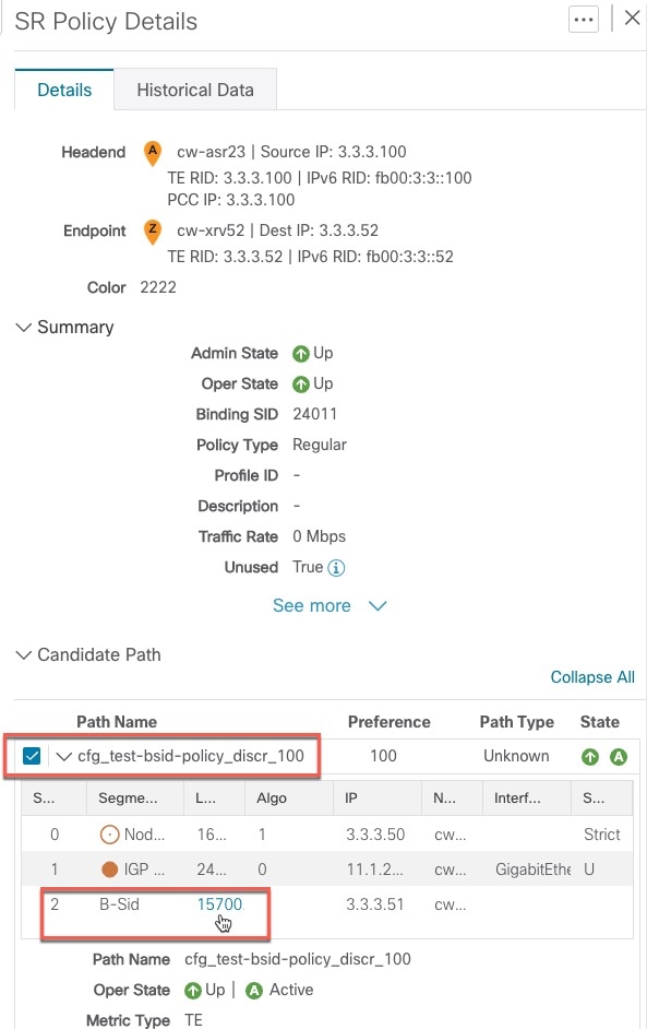 Cisco Crosswork Optimization Engine 4.1 User Guide - Visualize SR-MPLS ...