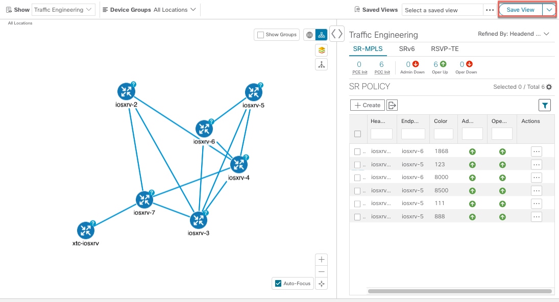 Cisco Crosswork Optimization Engine 3.0 User Guide - Visualize SR-MPLS ...