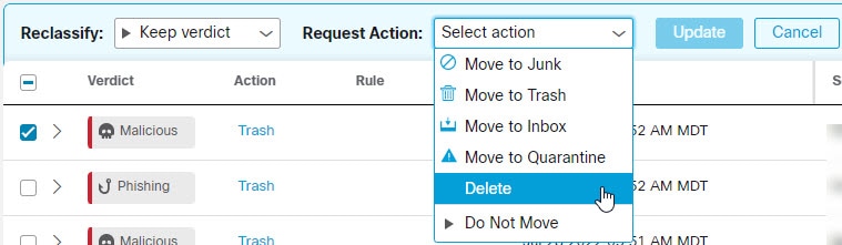 Cisco Secure Email Threat Defense User Guide - Messages [Cisco Secure ...