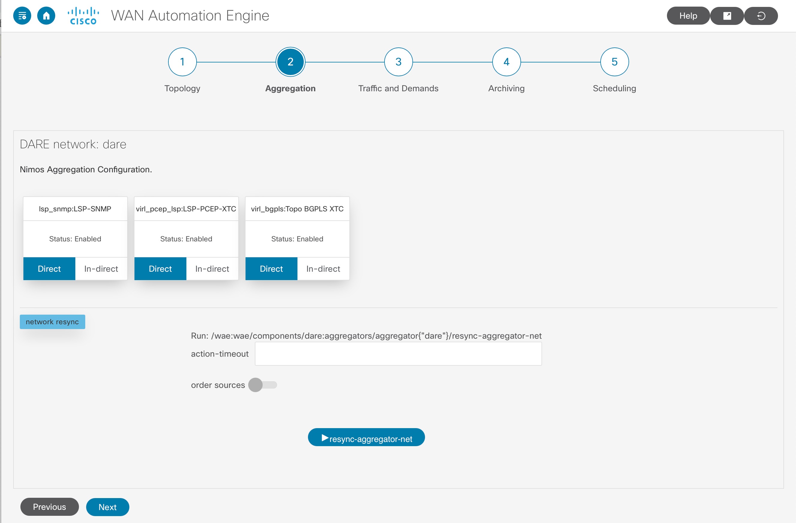 Cisco WAE 7.6.0 User Guide - Network Model Configuration—Cisco WAE UI [Cisco WAN Automation ...