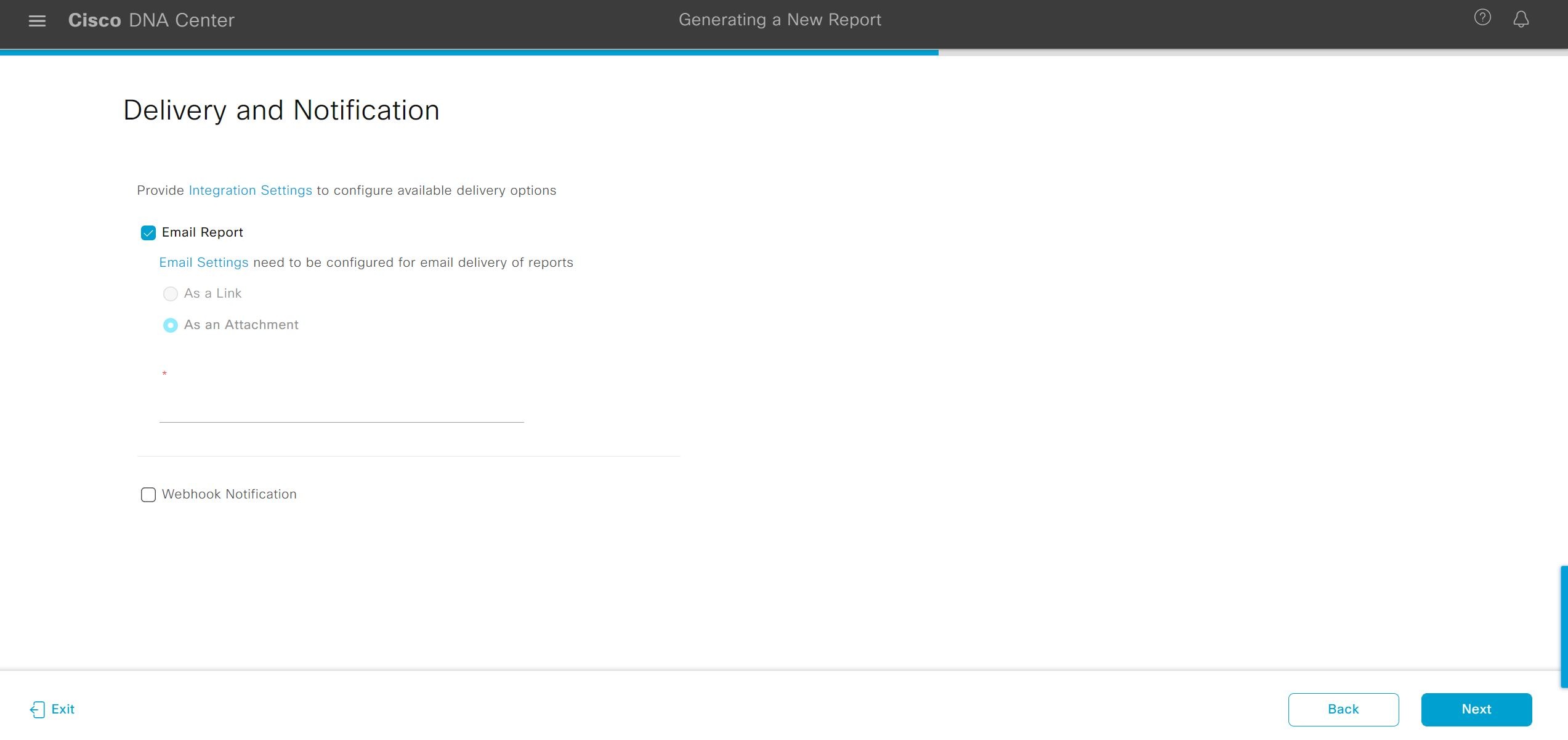 Cisco DNA Center Platform User Guide, Release 2.3.5 - Reports [Cisco ...