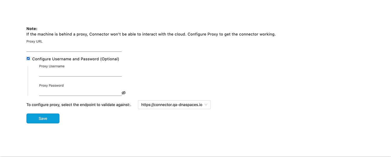 Cisco Spaces Connector 3 Configuration Guide Proxy Cisco Spaces