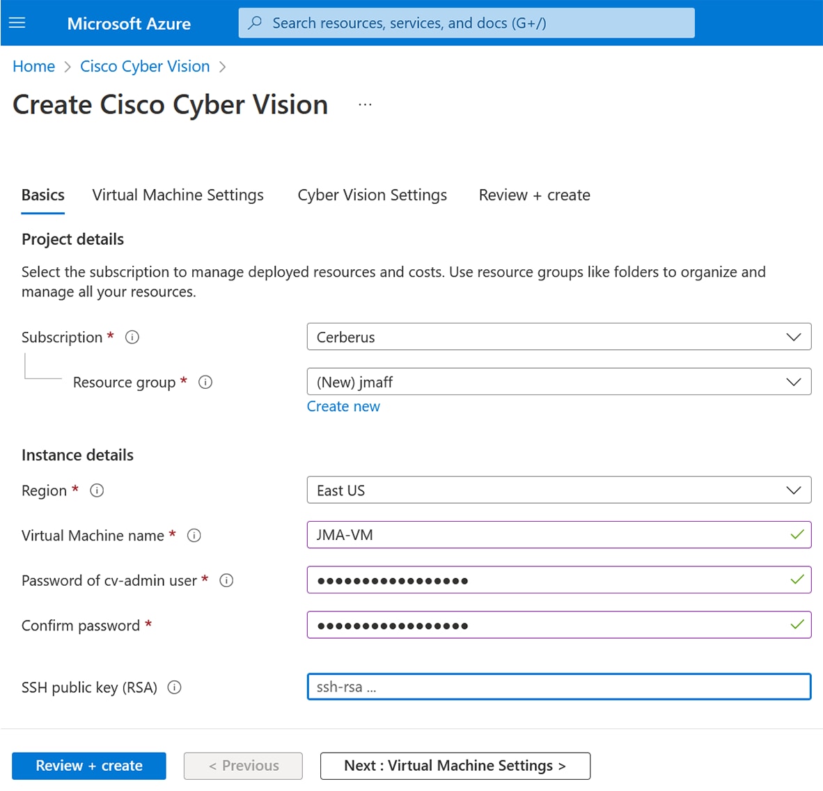 Cisco Cyber Vision for Azure Cloud Installation Guide, Release 4.1.2 ...
