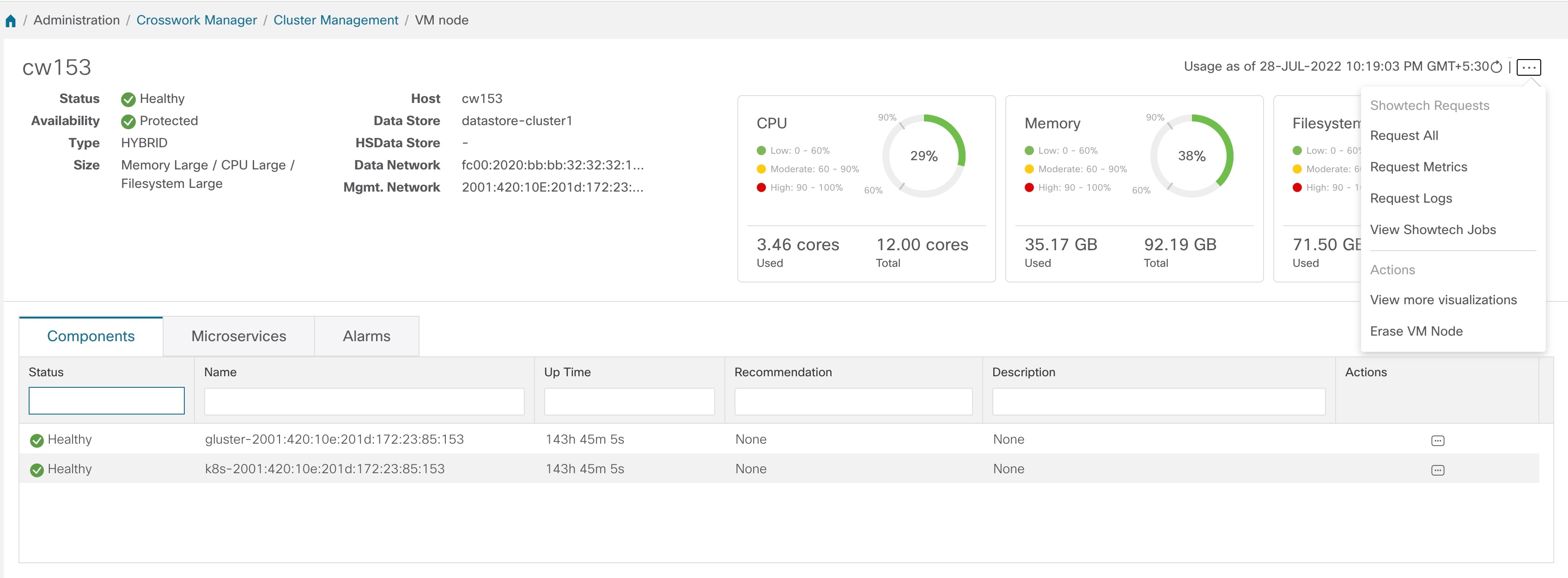Cisco Crosswork Infrastructure 4 3 And Applications Administration Guide Manage The Crosswork