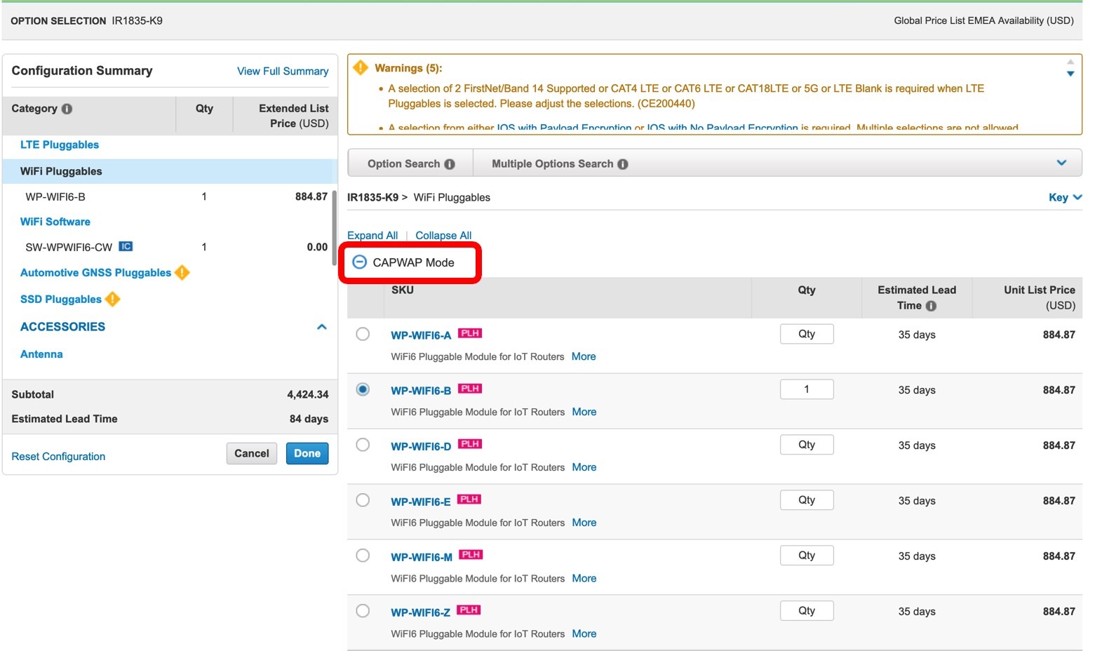 Cisco Catalyst IR1800 Rugged Series Router Software Configuration Guide ...