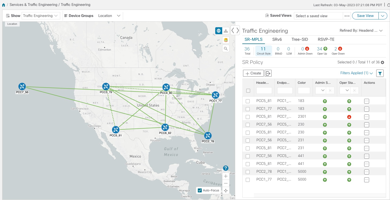 Cisco Crosswork Network Controller 5.0 Solution Workflow Guide - Bandwidth and Network ...