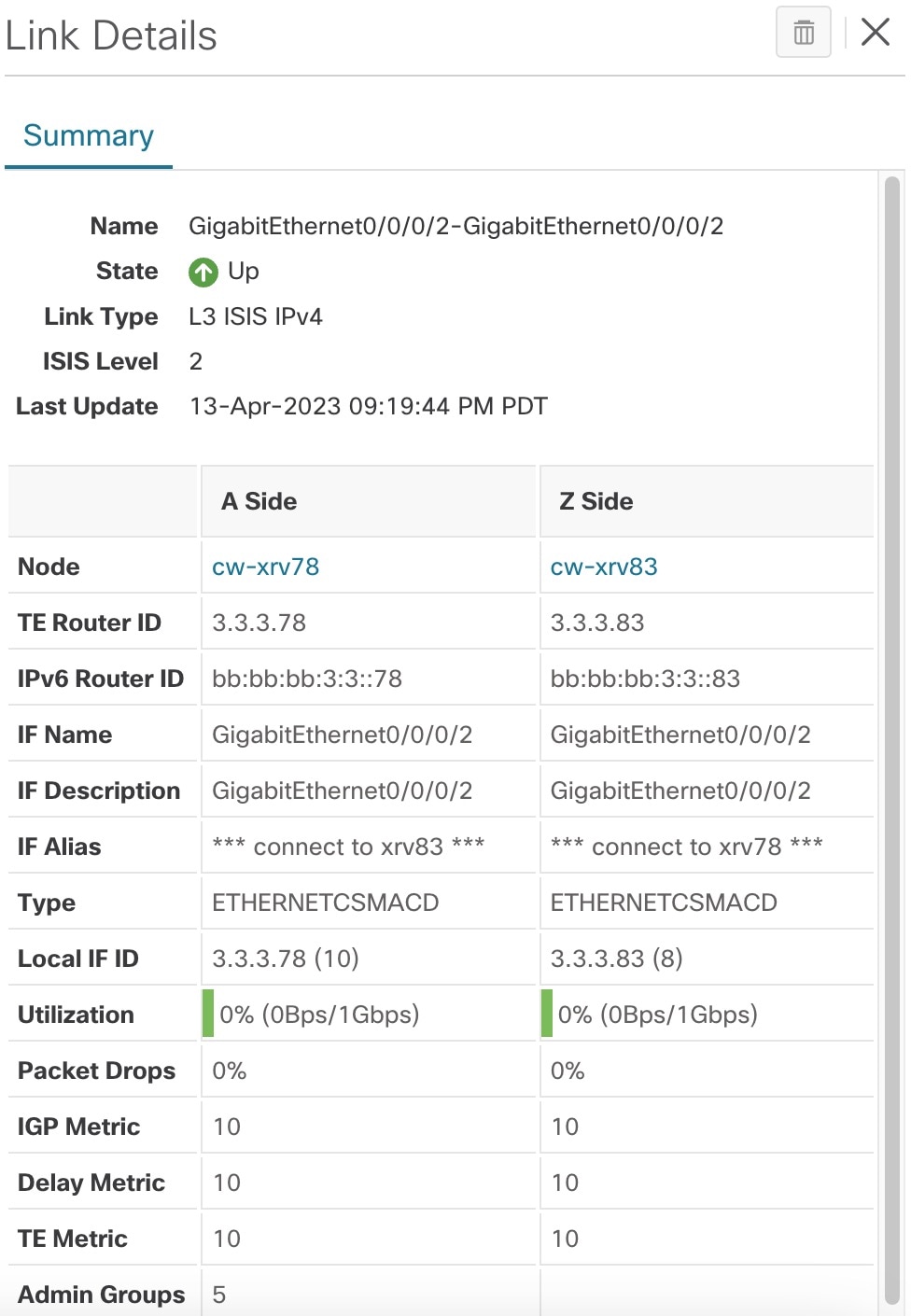 Cisco Crosswork Optimization Engine 5.0 User Guide - Setup and Monitor Your Network [Cisco ...
