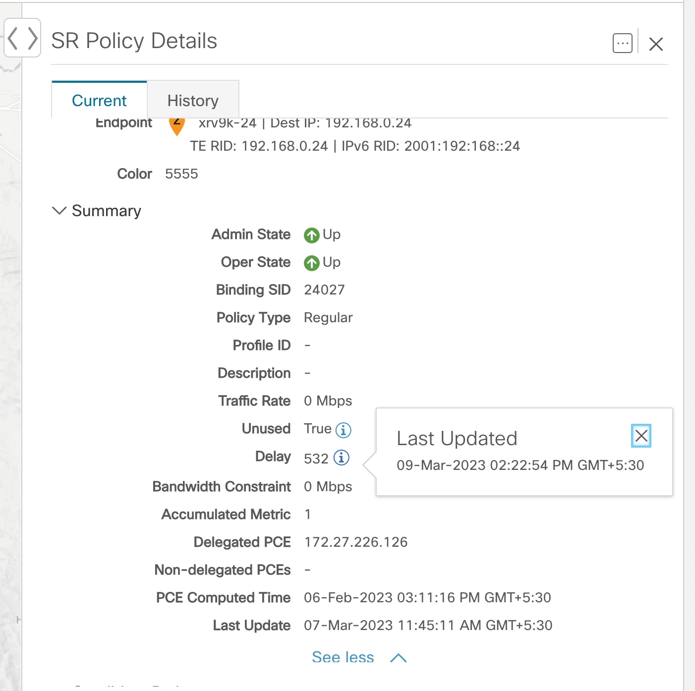 Cisco Crosswork Optimization Engine 5.0 User Guide - SR-MPLS and SRv6 [Cisco Crosswork Network ...