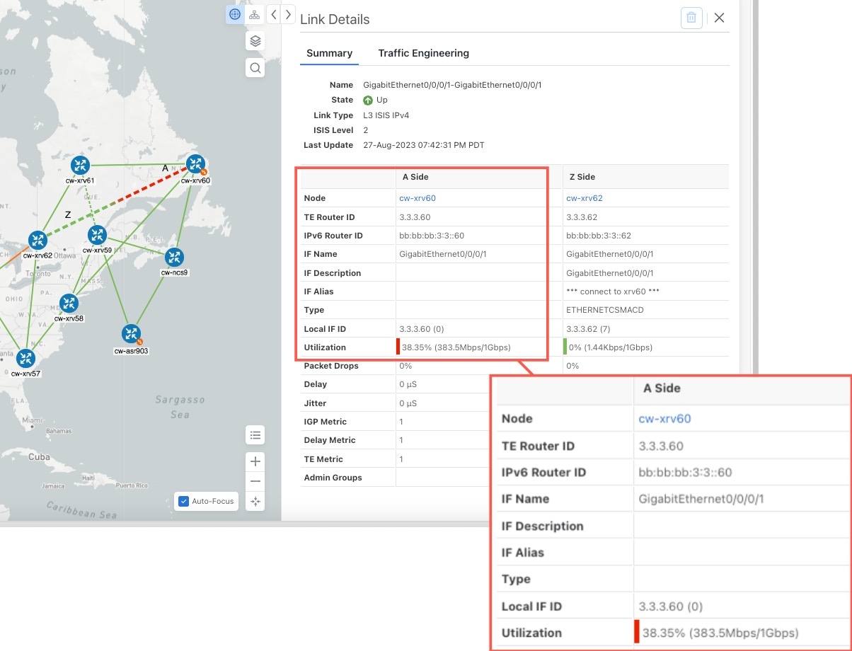 Cisco Crosswork Network Controller 6 0 Network Bandwidth Management Local Congestion