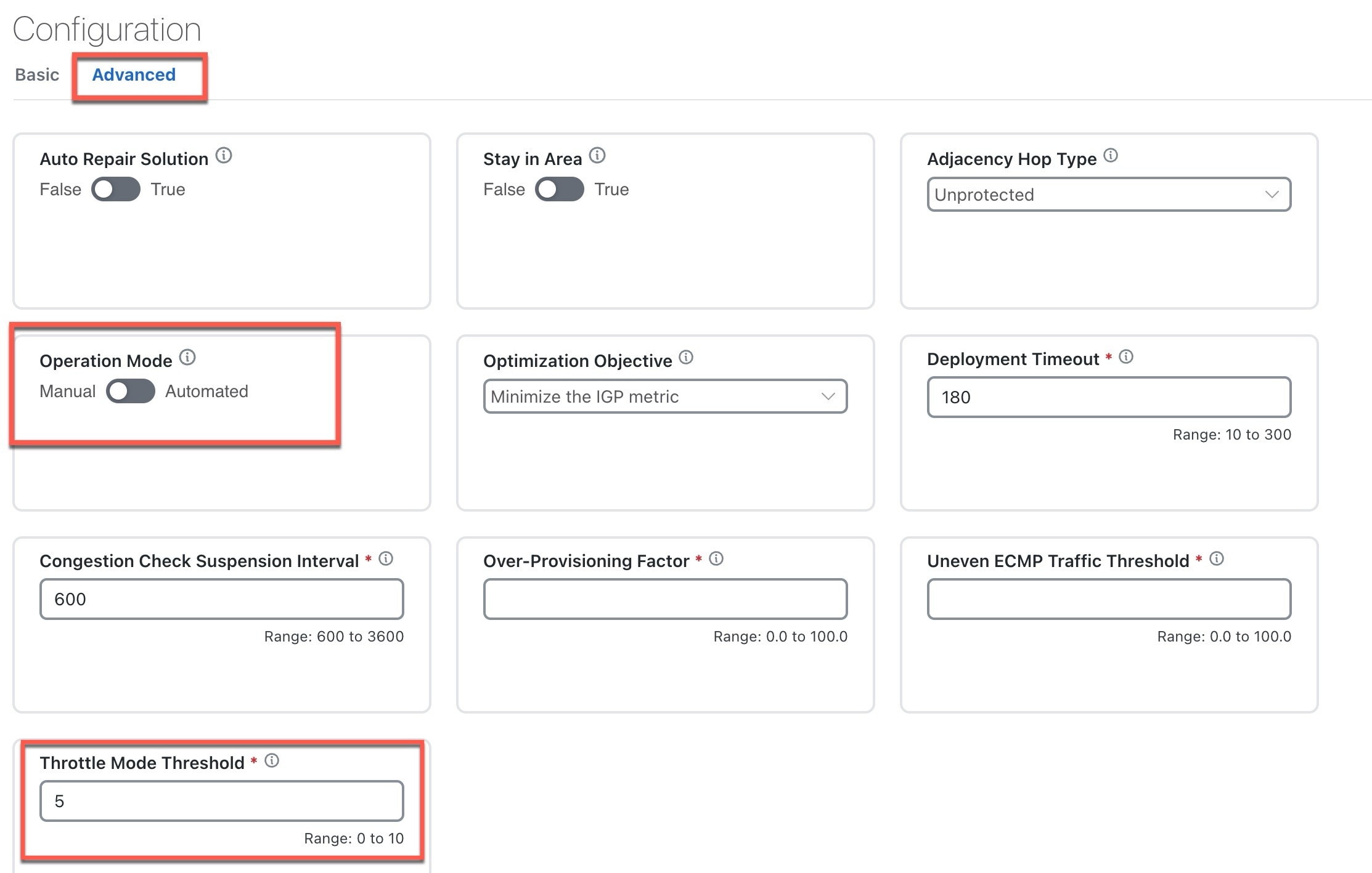 Cisco Crosswork Network Controller 6 0 Network Bandwidth Management