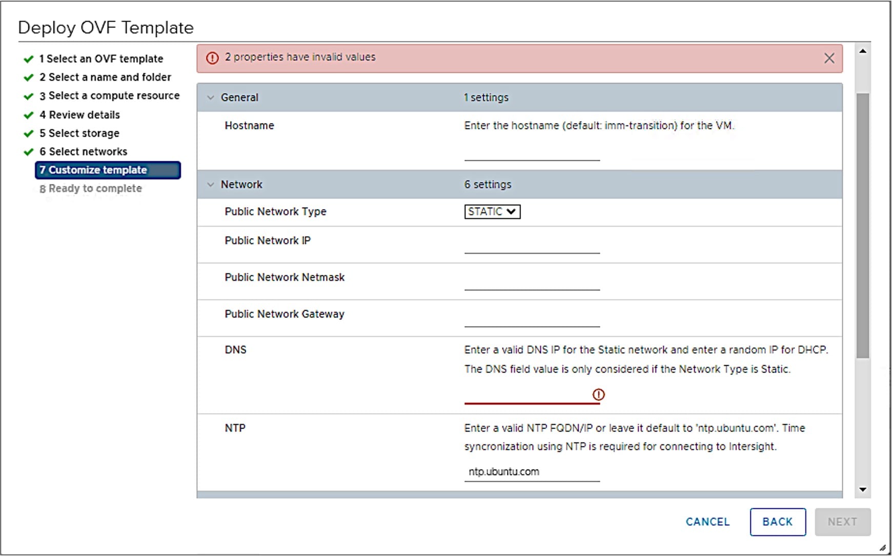 Cisco Intersight Managed Mode Transition Tool User Guide, 4.x - Installing Cisco Intersight ...