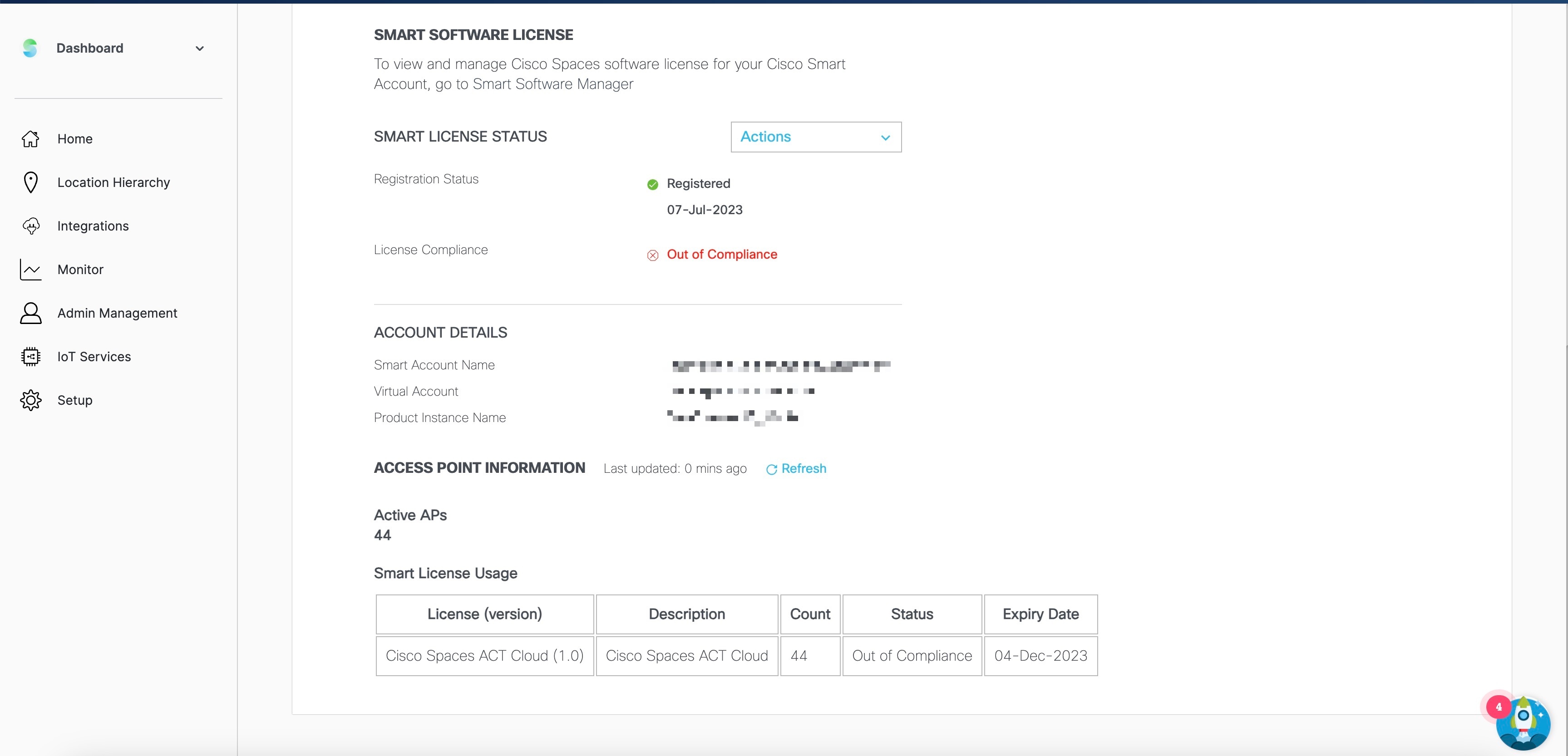 Cisco Spaces Configuration Guide Cisco Spaces Dashboard Cisco Spaces Cisco