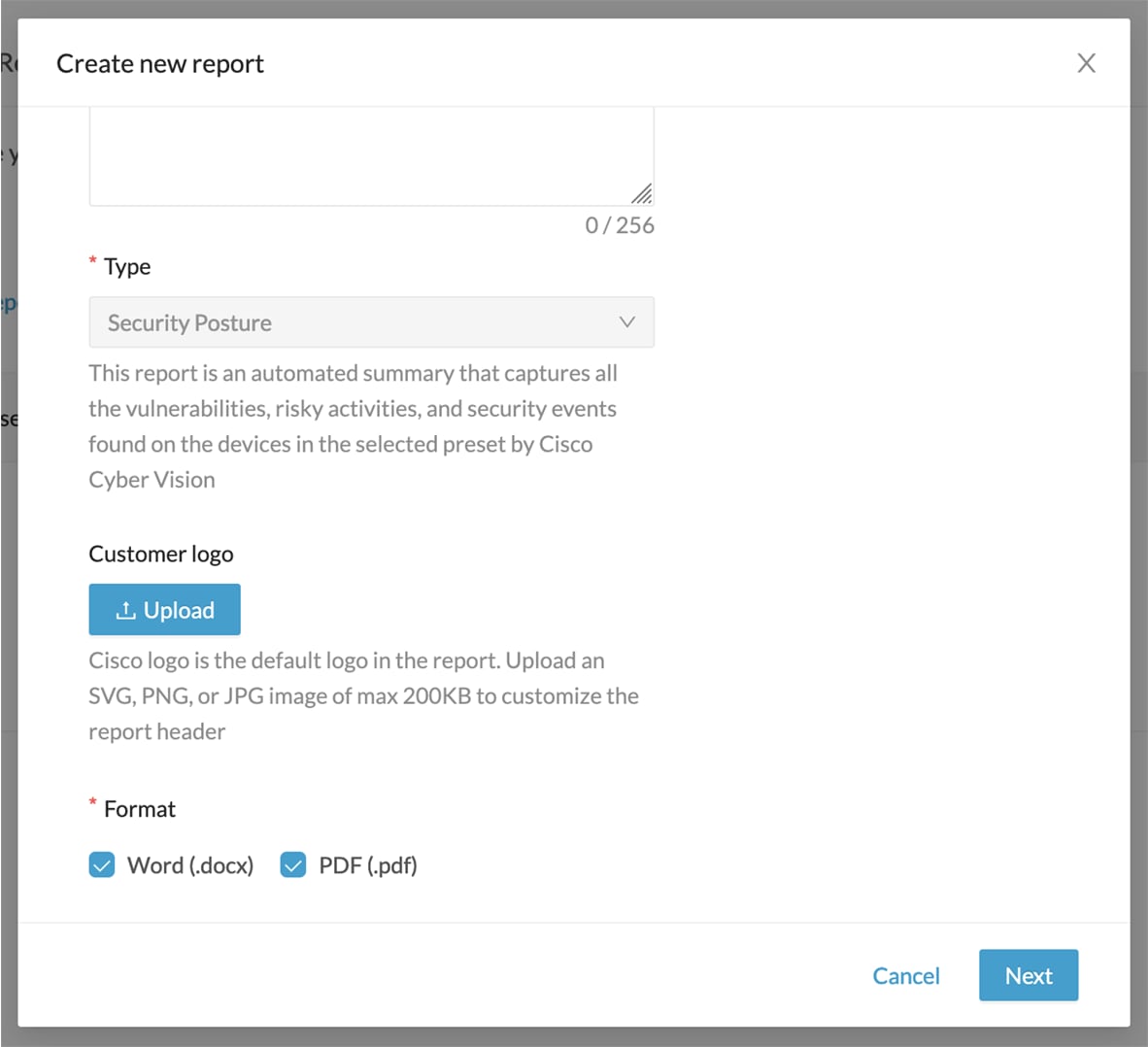 Cisco Cyber Vision GUI User Guide, Release 4.4.0 - Reports [Cisco Cyber ...