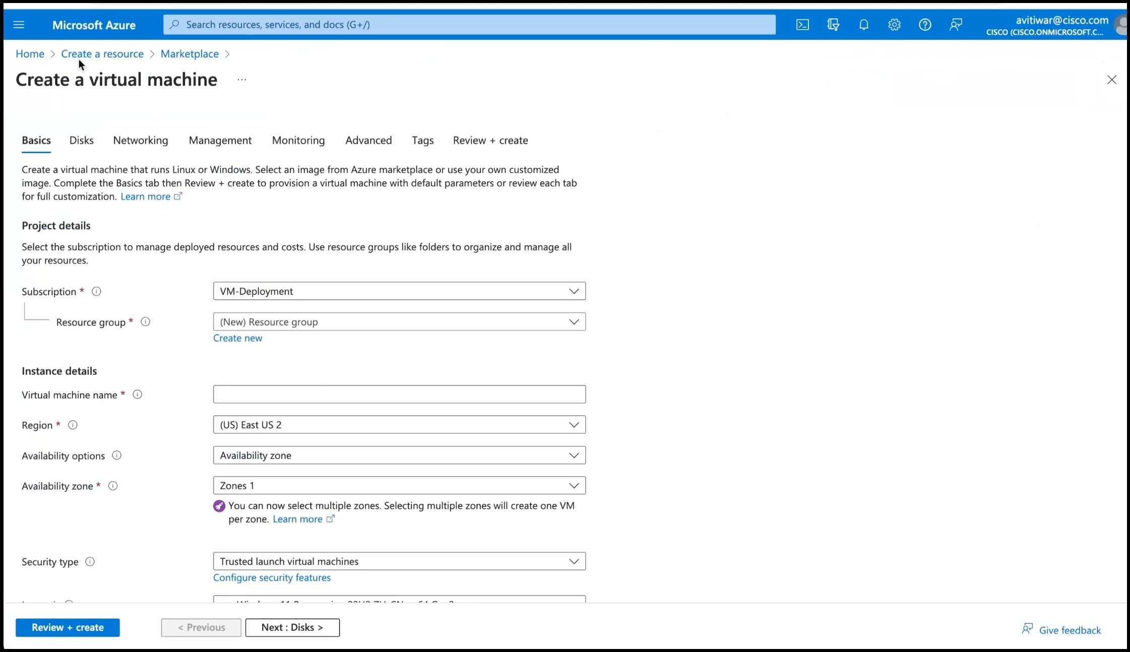 Cisco Spaces Connector 3 Configuration Guide Cisco Spaces Connector Azure Vmware Cisco