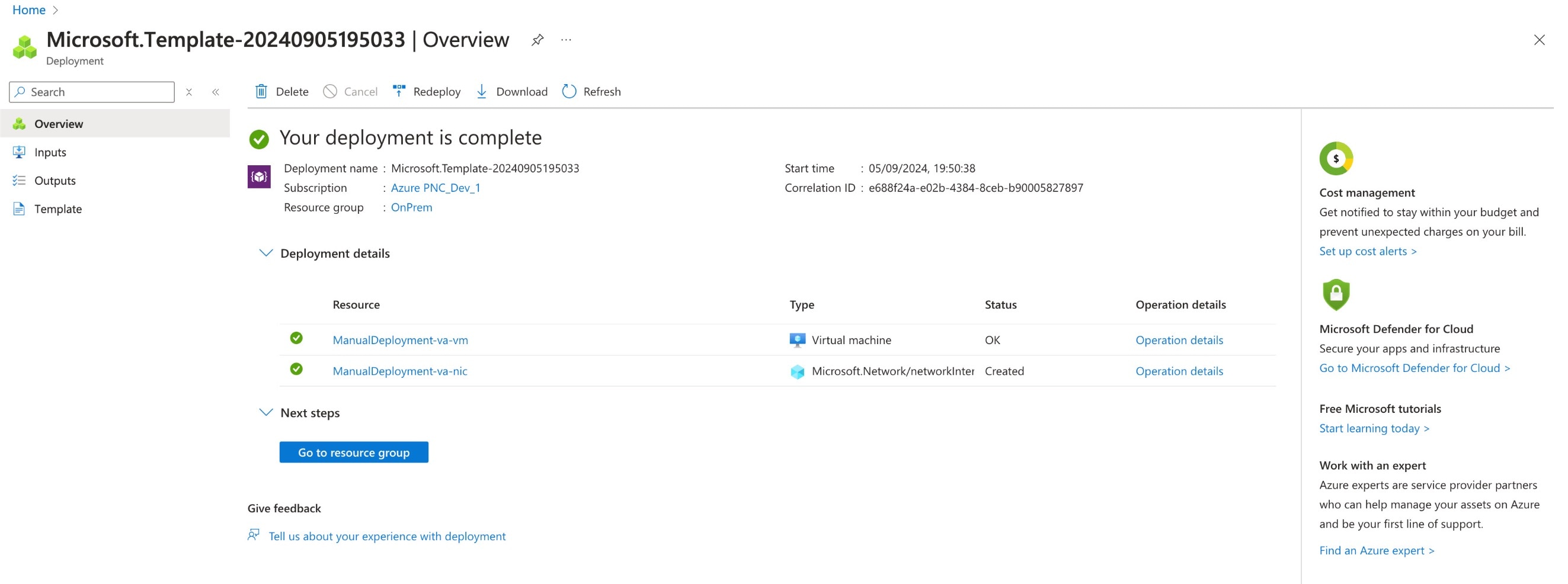 Cisco Catalyst Center 3.1.5 on Azure Deployment Guide - Deploy Manually Using an ARM Template ...