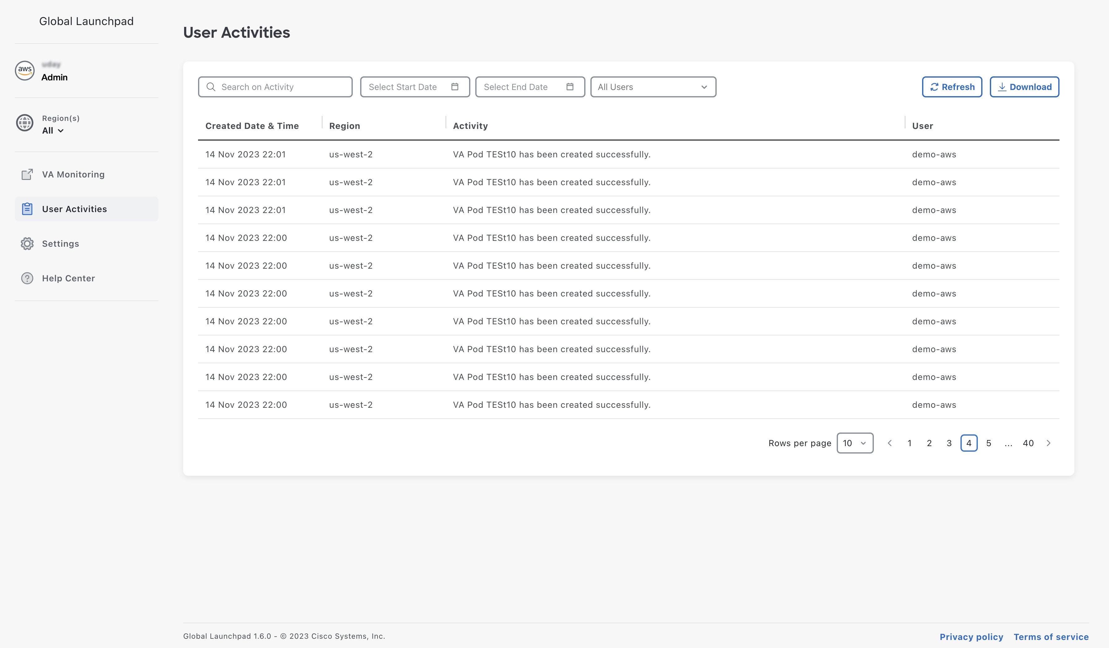 Cisco Global Launchpad 1.9 Administrator Guide - Understand the ...