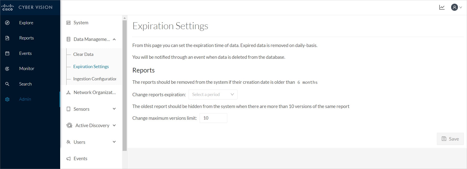 Cisco Cyber Vision GUI Administration Guide, Release 4.4.0 - Data ...