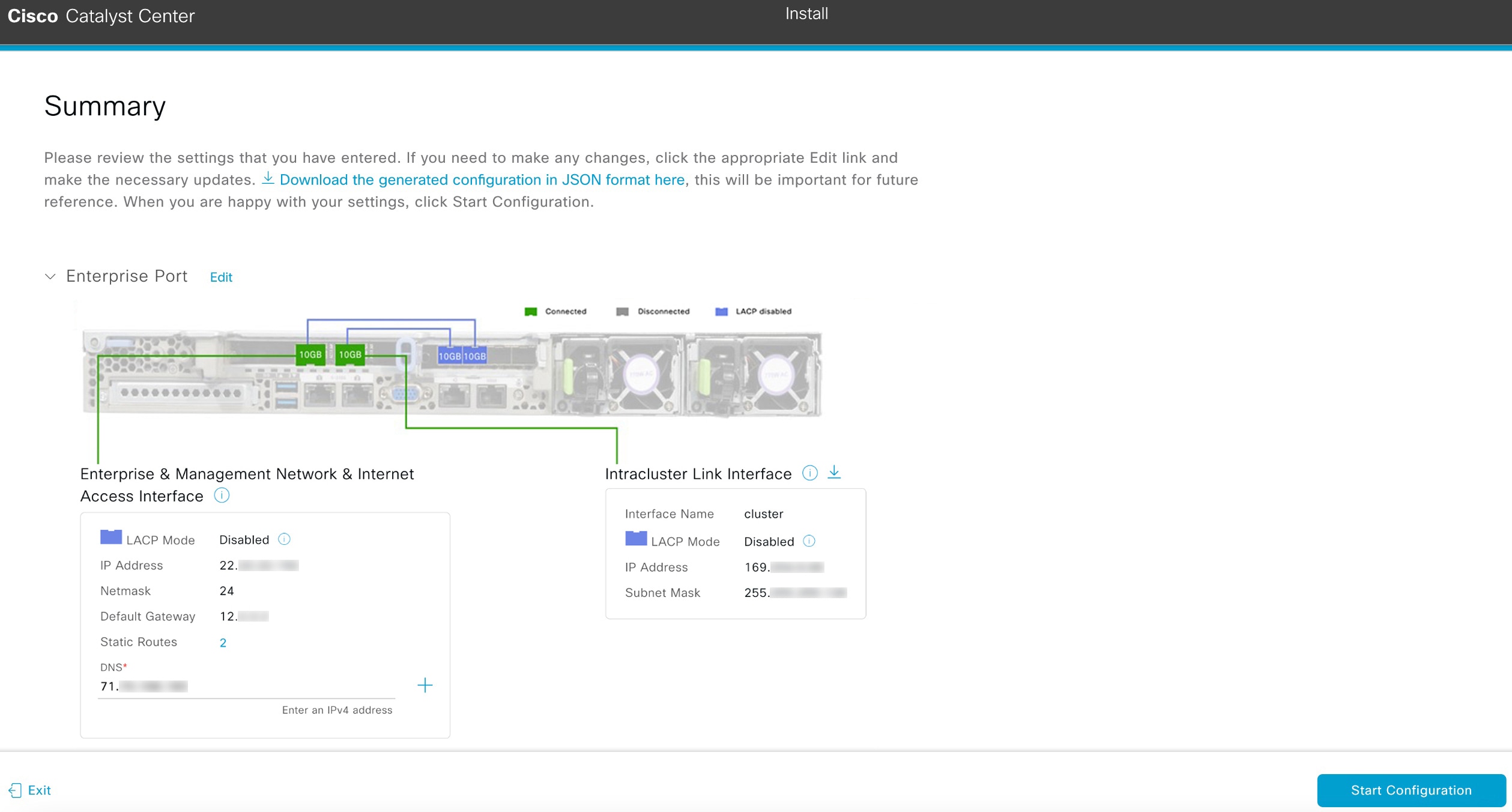 Cisco Catalyst Center Second-Generation Appliance Installation Guide ...