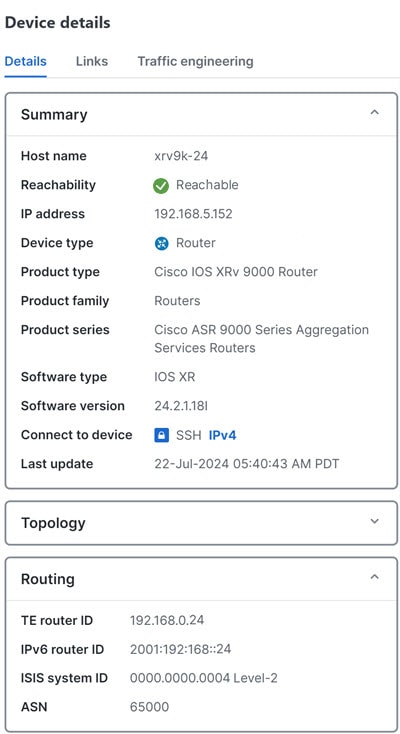 Cisco Crosswork Network Controller 7.0 Solution Workflow Guide - Provision, Visualize, and ...