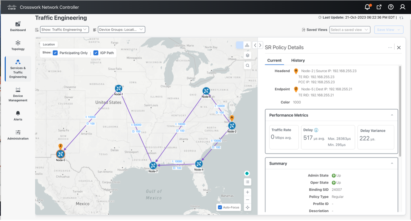 Cisco Crosswork Network Controller 7 0 Solution Workflow Guide Transport Slice Provisioning