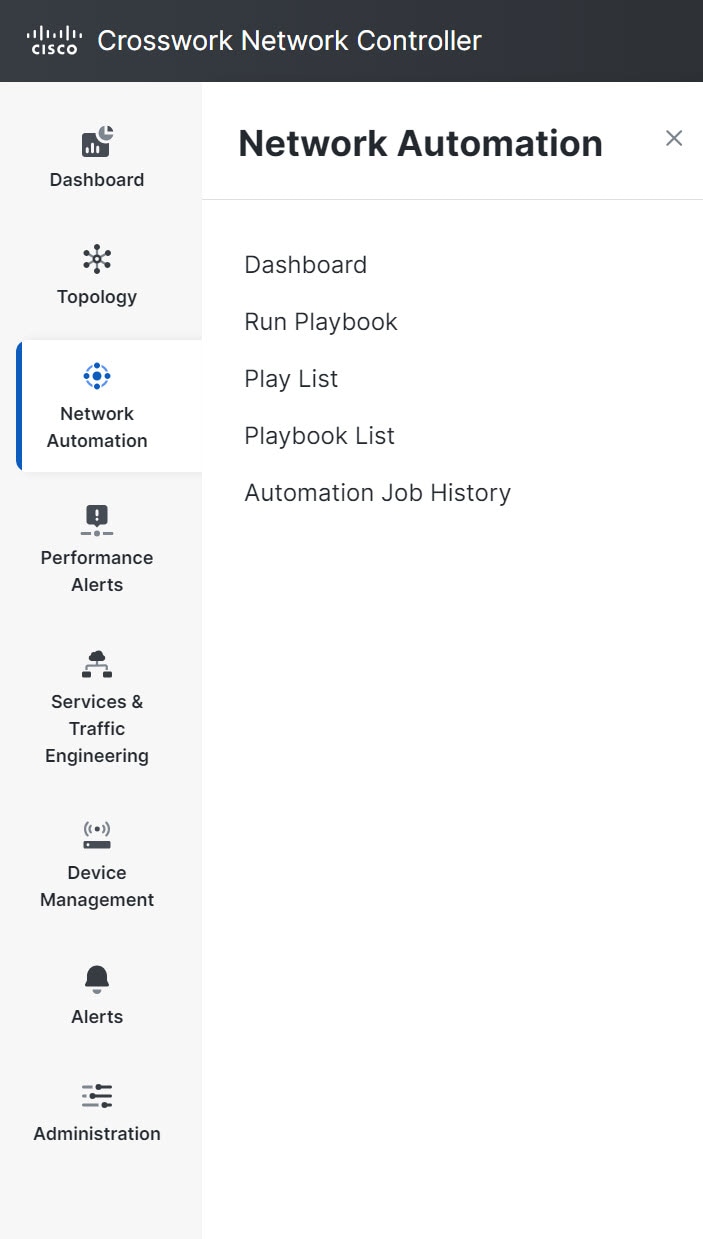 Cisco Crosswork Network Controller 7.1 Solution Workflow Guide - UI Overview [Cisco Crosswork ...