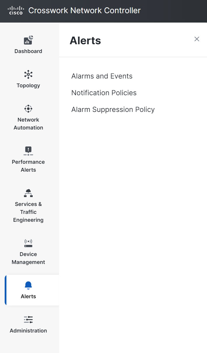 Cisco Crosswork Network Controller 7.0 Solution Workflow Guide - UI Overview [Cisco Crosswork ...