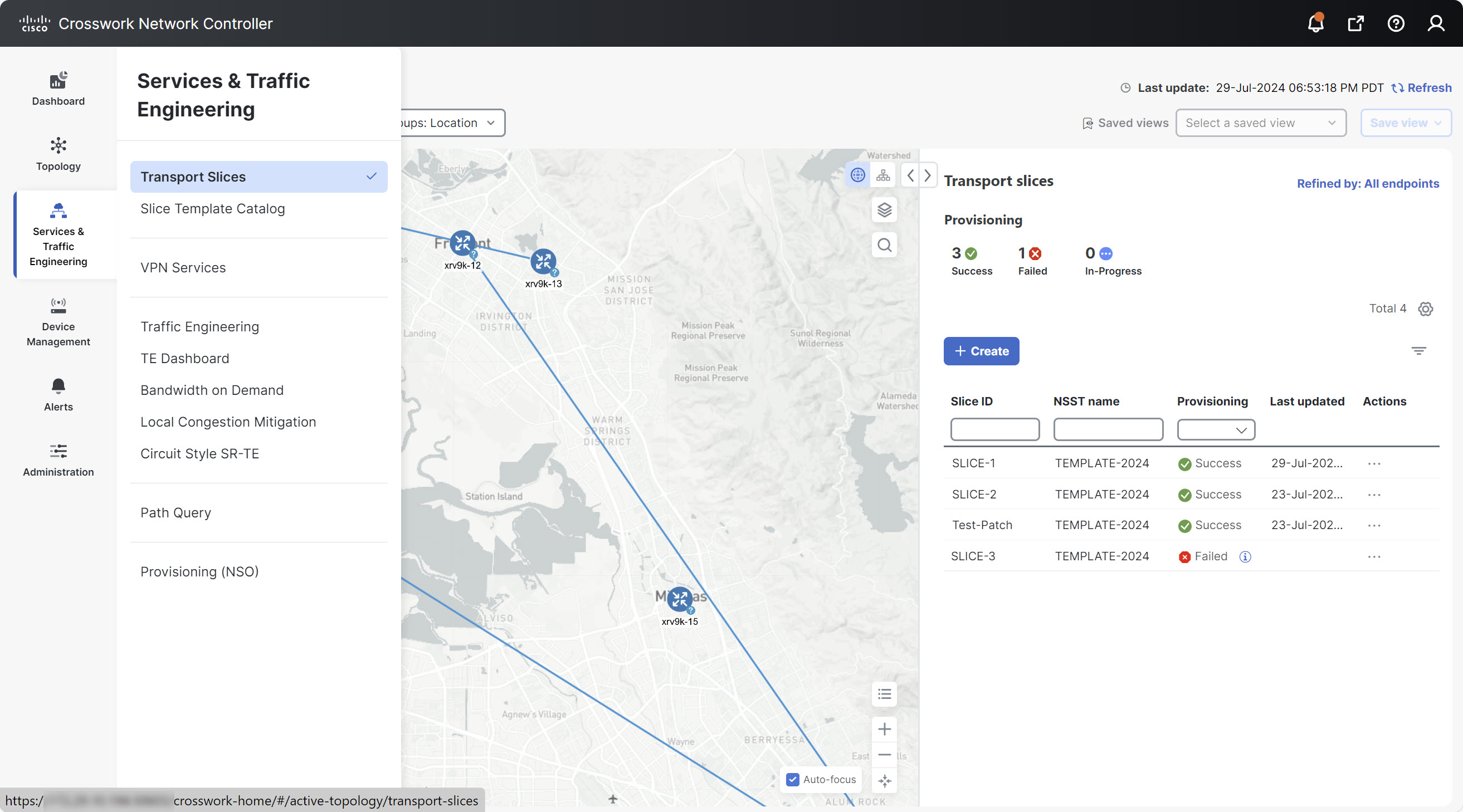 Cisco Crosswork Network Controller 7 0 Solution Workflow Guide Transport Slice Provisioning