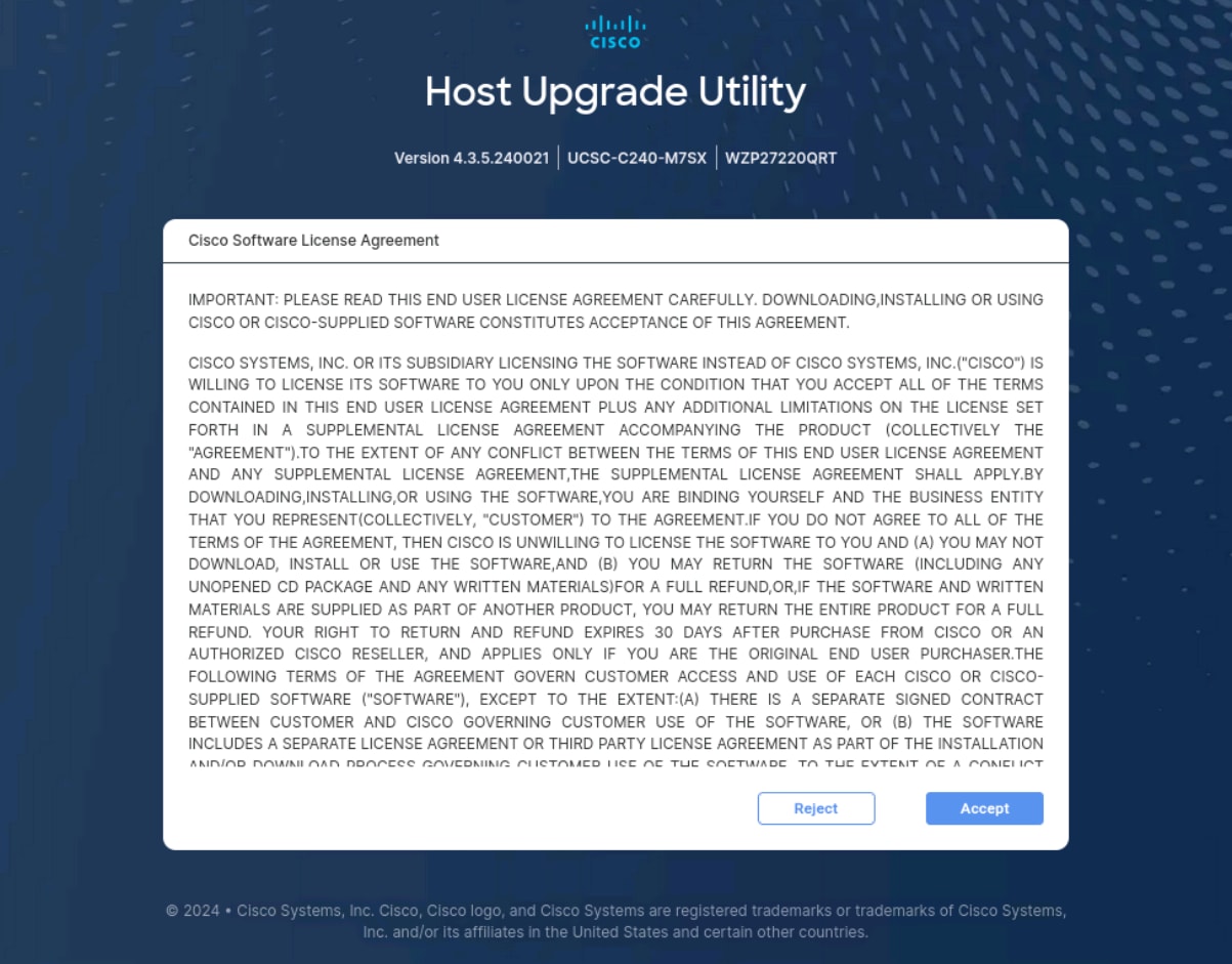 Cisco Host Upgrade Utility User Guide Release 43 Understanding User Interface Of The Cisco